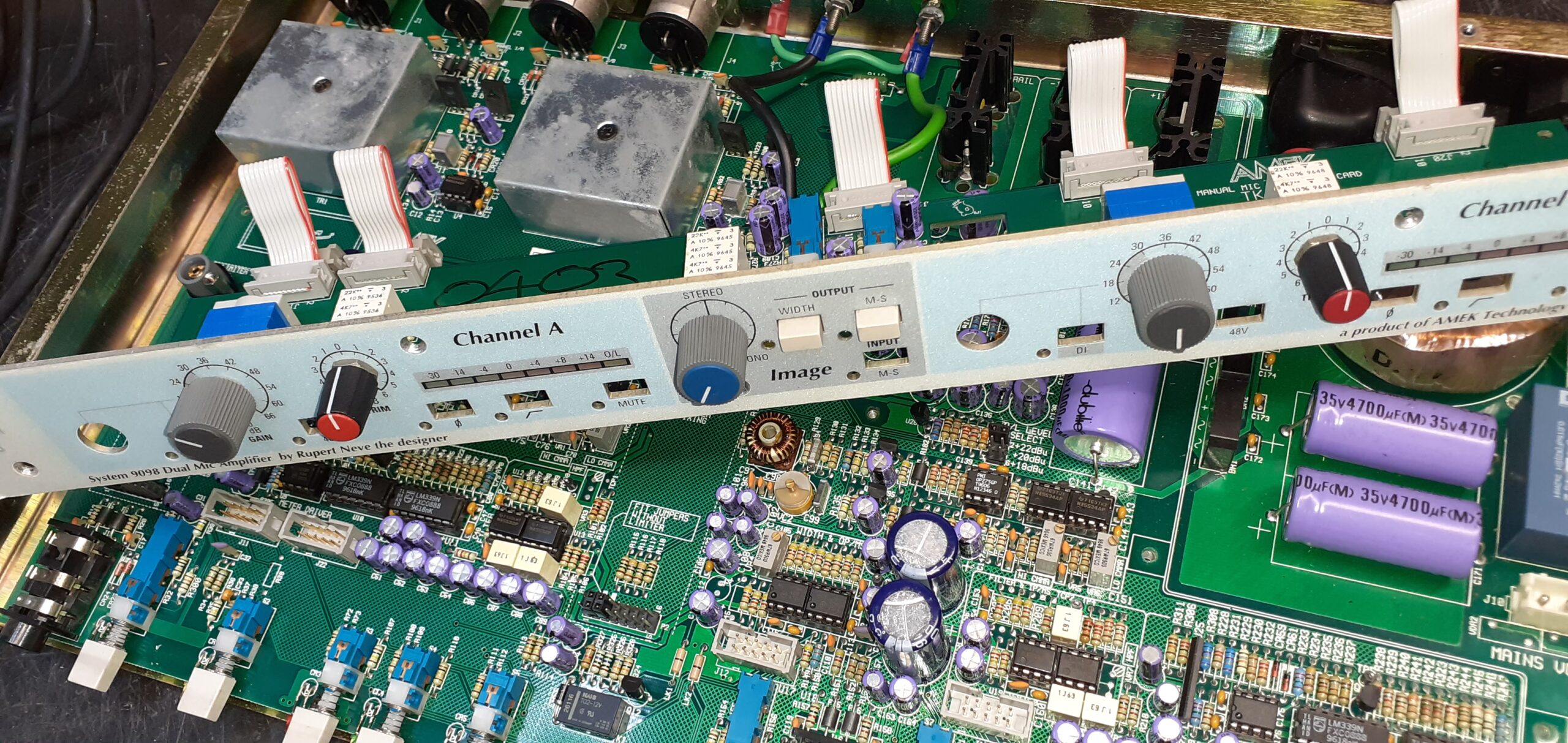 Amek Preamplifier - Glasgow Studio Electronics